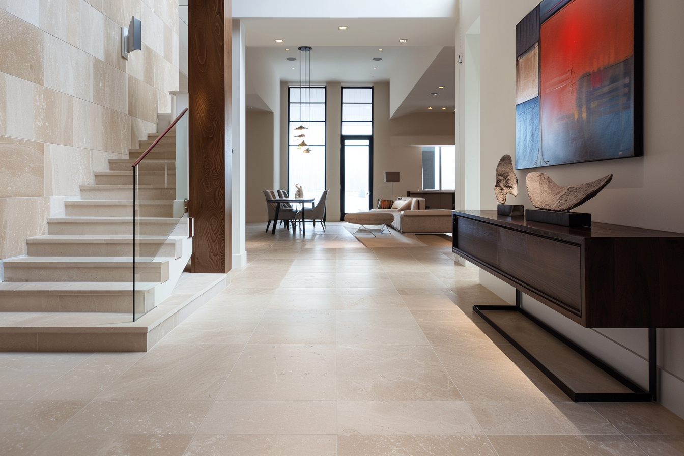 Stone Floor Installation Services in MA | Home Addition Builder